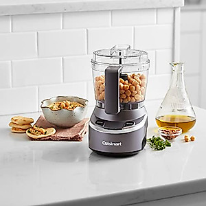 Mini Food Processor & Chopper by Cuisinart, Small Stand Mixer for Vegetables, Meats & More, 4 Cup, Electric, Black, RMC-100 7.4 x 6.85 x 9.42 inches
