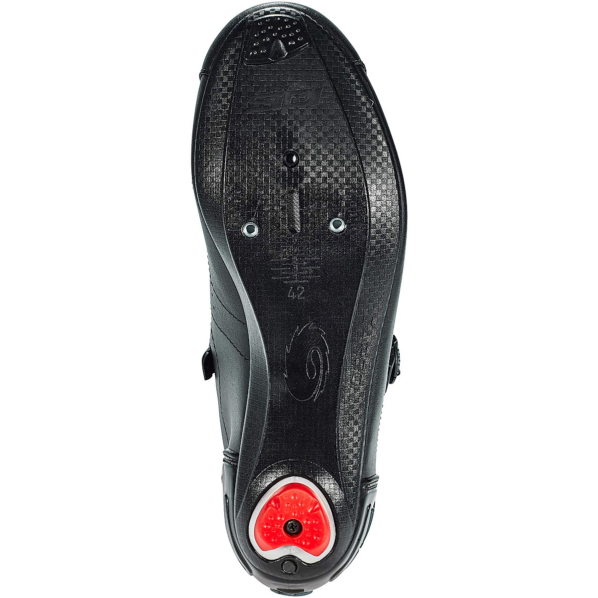 Sidi Alba 2 Road Cycling Shoes (12, Black/Black)