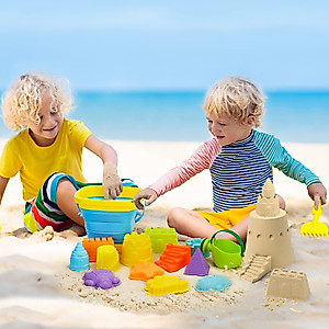 TOY Life Beach Toys for Kids Ages 4-8, Sand Toys for Toddlers 1-3, Beach Toys for Toddlers 1-3, Kids Beach Toys for Kids Ages 8-12, Sandbox Toys, Sand Castle Building Kit, Sand Toys for Kids Ages 4-8