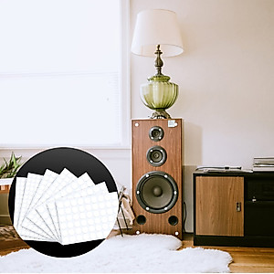 Bekecidi 12 Sheets 1160pcs Screw Hole Stickers, 3 in 1 Self-Adhesive Screw Hole Stickers Plastic Screw Cap Covers Sticker for Wood Cabinets Furniture Screws White