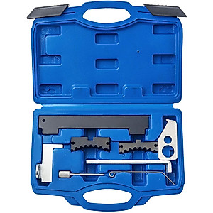 Orion Motor Tech Engine Camshaft Tensioning Locking Alignment Timing Belt Tool Kit Compatible with Chevy Cruze Aveo Alfa Romeo Fiat 16V 1.4 1.6 1.8 en6340 km6340