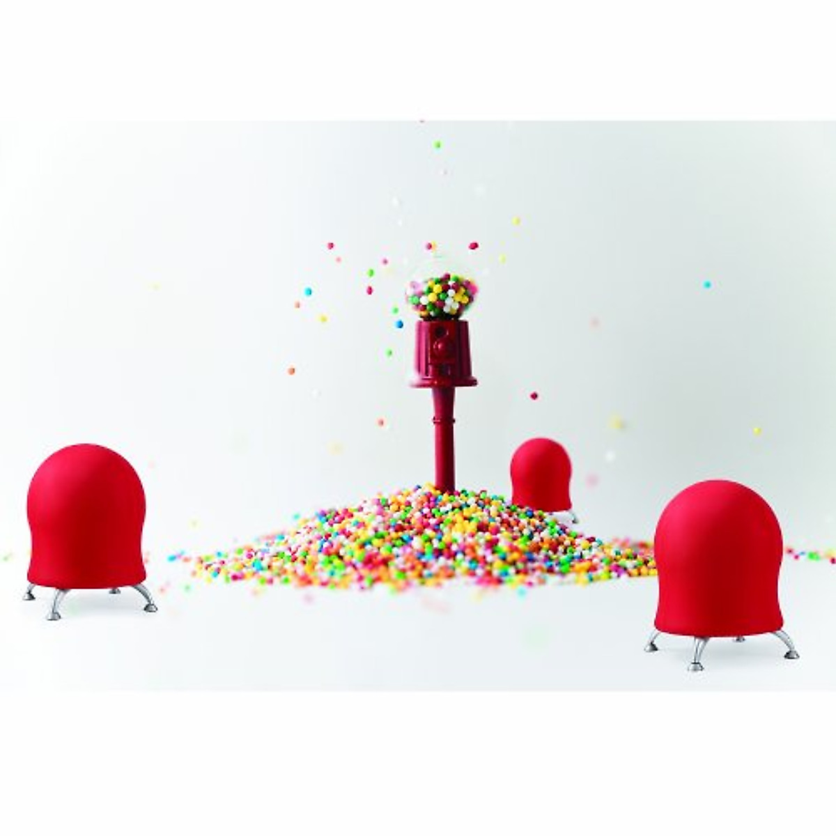 Safco Products 4750CI Zenergy Ball Chair, Low Profile, Active Seating