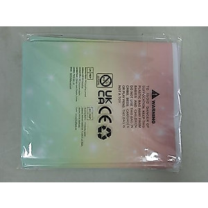 QUERICKY 4 Pack Pastel Rainbow Tablecloths, 51x87'' Plastic Disposable Rectangle Pastel Rainbow Table Cover for Girls Rainbow Birthday Party Decorations Baby Shower Party Supplies