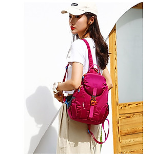 Elsegeod Travel Backpack for Women,Lightweight Carry On Backpack,Hiking Waterproof Backpack Outdoor Sports Bag,Casual Daypack