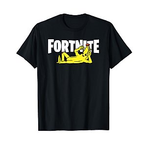 Fortnite Banana Lay Down With Title T-Shirt