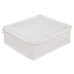 6 Piece Tabletop Quilted Vinyl Dinnerware Storage Set