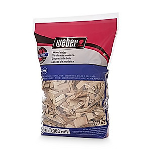 Weber Stephen Products 17143 Hickory Wood Chips, 192 cu. in. (0.003 m³)