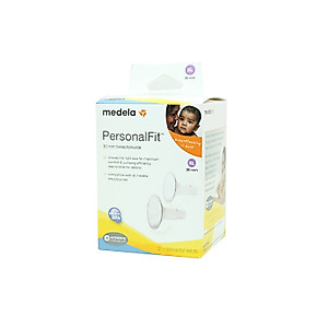 Medela PersonalFit Breastshields (2), Size: X-Large (30mm) in Retail Packaging (Factory Sealed) #87075