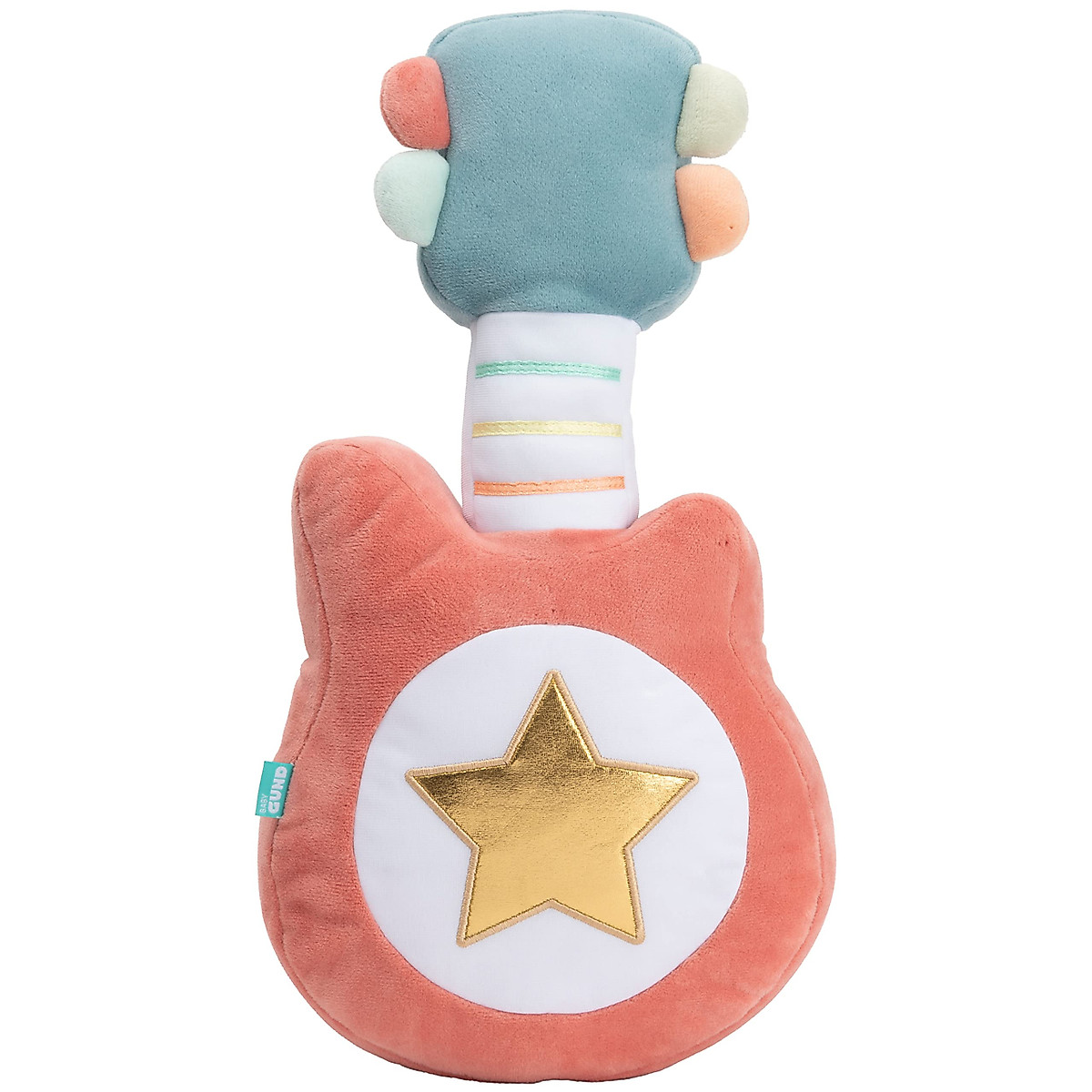 GUND Baby My First Guitar Lights and Sounds Musical Stuffed Plush Toy, 14"