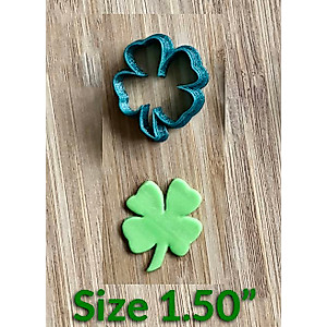 Four Leaf Clover set of 6 Shapes Clay Cutters St. Patrick's Day/Jewelry Tools/Earring Making/Polymer Clay Tools/USA/Necklace Making