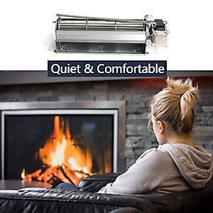 Hongso GFK4, FK12, FK24, FK4 Replacement Fireplace Blower Fan Unit for EM3030LH-85, Heatilator NDV4236I, Monessen, Vermont Castings, Majestic, Lopi, Rotom R7-RB12