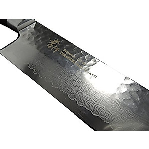 Sakai Takayuki Hammered Damascus 33 Layer Vg-10 Japanese 07396 Gyuto 240mm Chef Knife