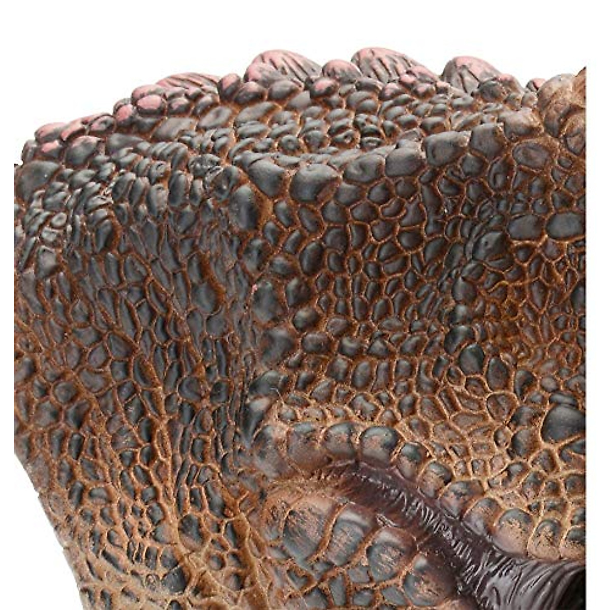 Liberty Imports 2 Pack Dinosaur Hand Puppets | Realistic Soft Rubber Tyrannosaurus Rex & Triceratops Hand Puppet Toys Set for Kids Adults Imaginative Play