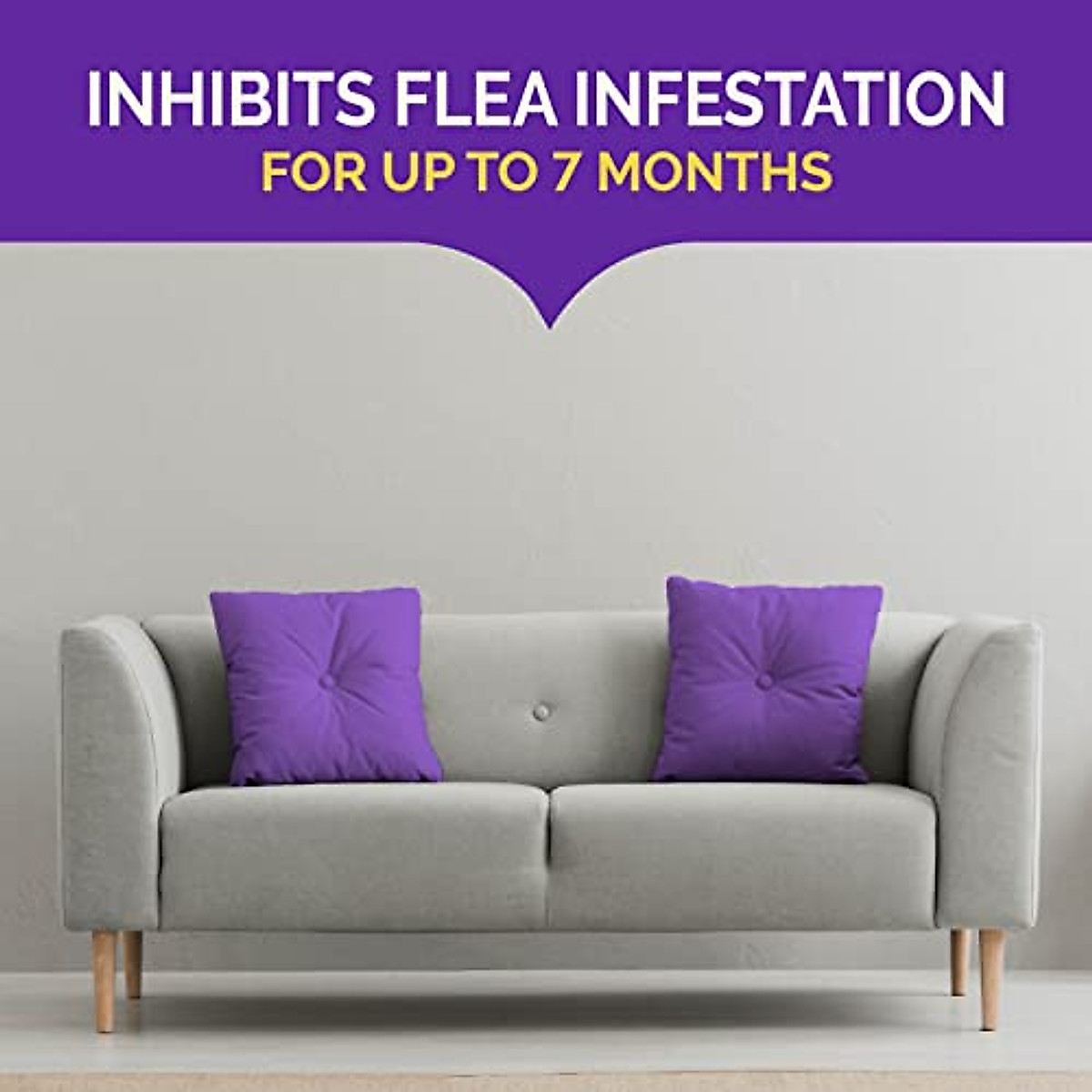 Hot Shot BedBug And Flea Fogger, Inhibits Flea Reinfestation, 2 Ounce Cans, 6 Count