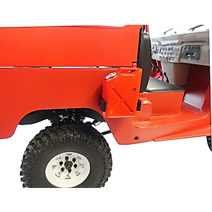 Apex RC Products 1/10 RC Rock Crawler Scale Red Jerry Gas Can Jug W/Brackets - 2 Pack 4052