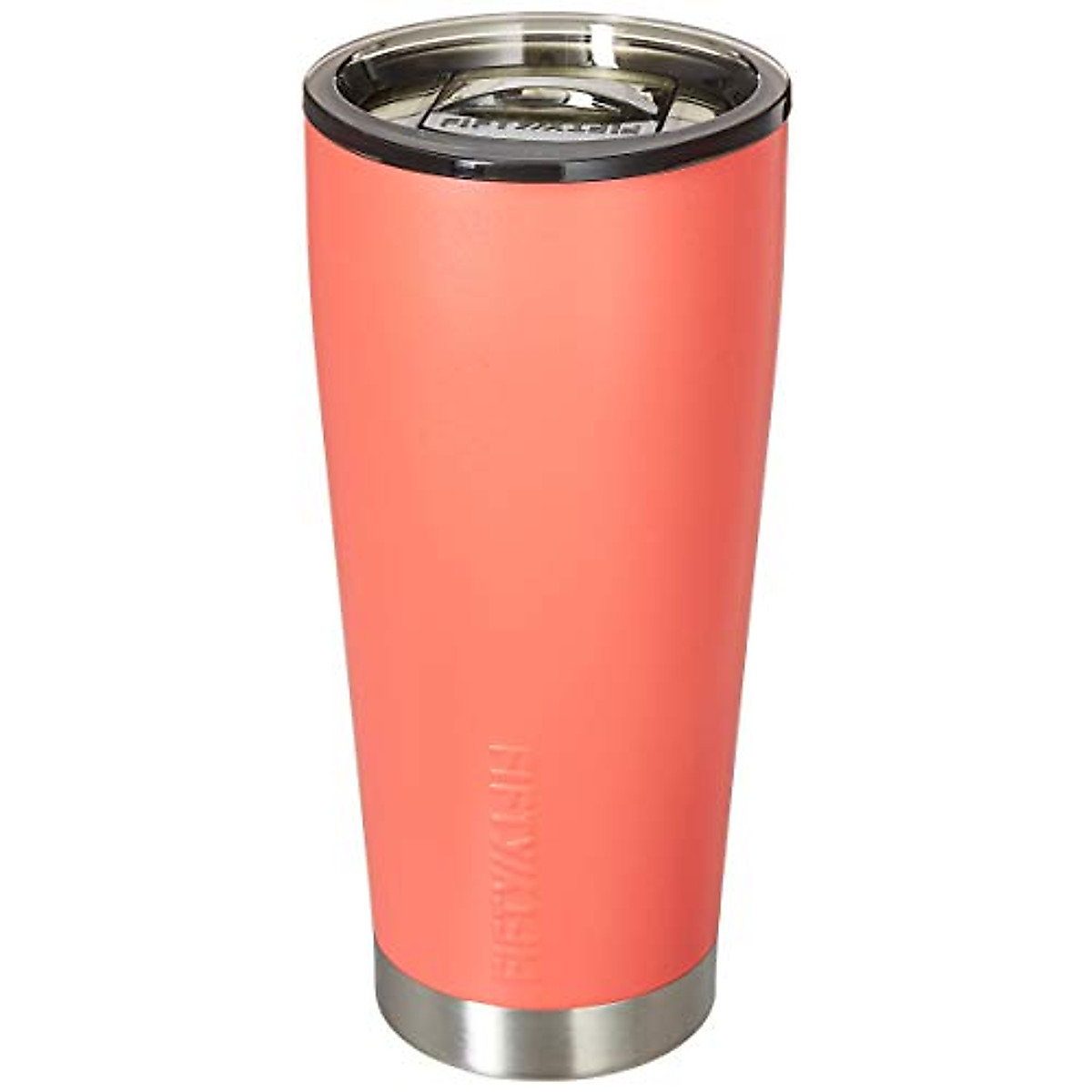 FIFTY/FIFTY Double Wall Vacuum Insulated Travel Tumbler, 20oz/591ml, Coral