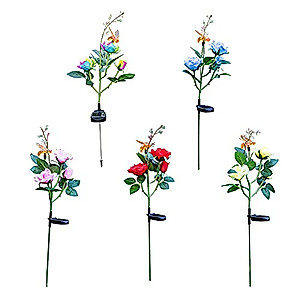 lynn LED Solar Garden Light Outdoor Pathway,Lamp for Home Yard Landscape Decoration