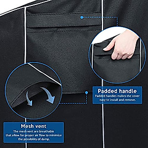 FORSPARK Outdoor Furniture Chair Covers Waterproof，Lawn Patio Furniture Covers Fits up to 38 x 31 x 29 inches (W x D x H) 2 Pack