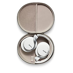 Shure AONIC 40 Over Ear Wireless Bluetooth Noise Cancelling Headphones with Microphone, Studio-Quality Sound, 25 Hour Battery Life, Fingertip Controls, iPhone & Android Compatible - White