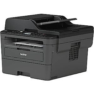 44 Brother DCP L2500 Series All-in-One Wireless Monochrome Laser Printer,Duplex Printing, Print Scan Copy, 128MB Memory, 2400 x 600 dpi, 36 ppm, 250-Sheet, 50-Sheet ADF Black DCPL-2550DWB ‎Brother