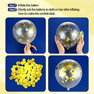 40 Pieces Teal Balloons 12 Inch Mint Green Metallic Gold Balloons for Party Baby Shower Birthday Wedding Anniversary Decorations Jungle Theme Party Balloons