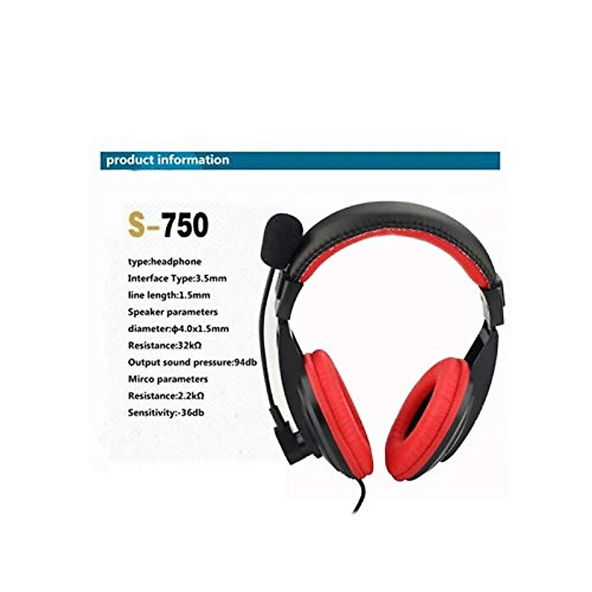 PS4 Xbox One PC +Mic Bass Stereo Gaming Headphones