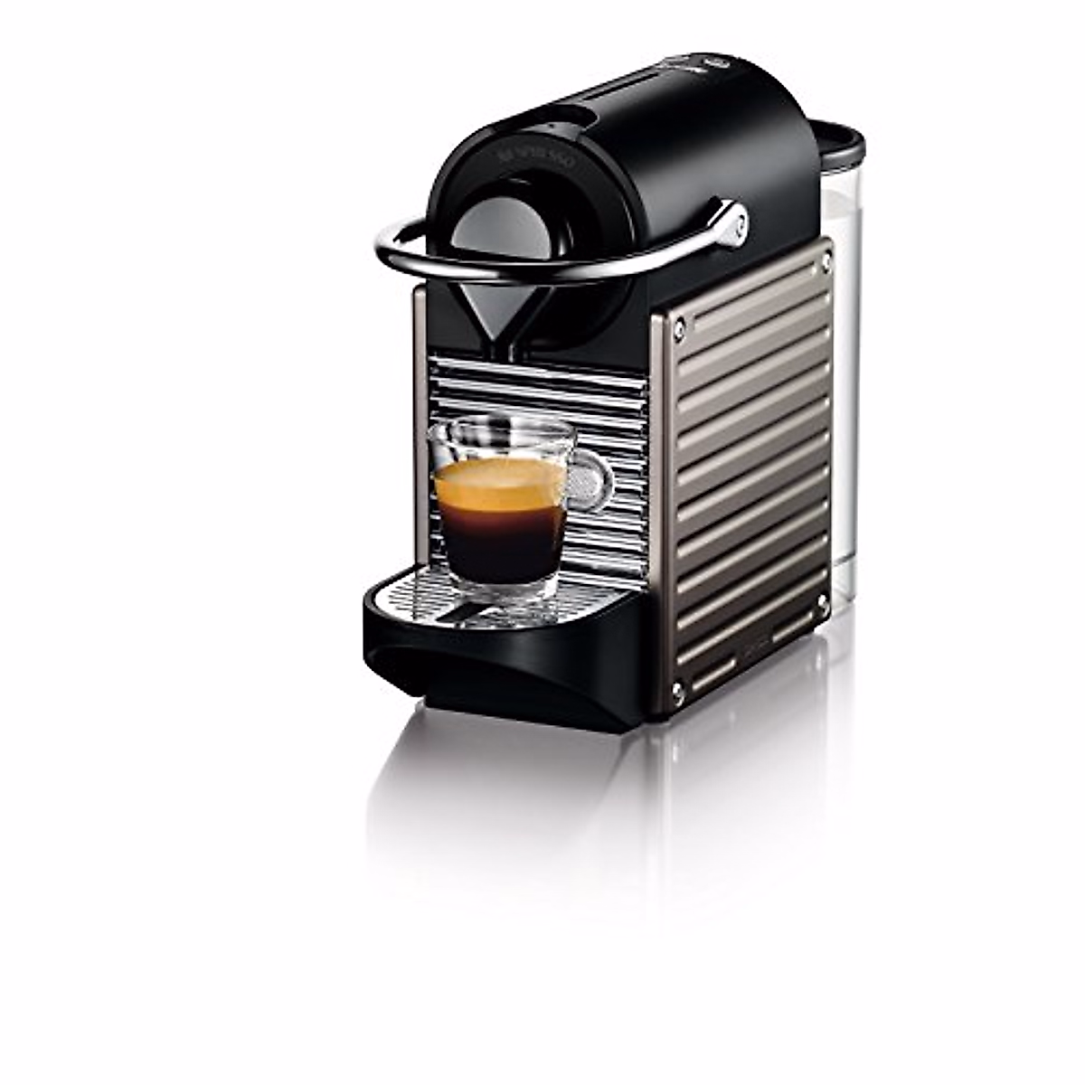 Nespresso Pixie Original Espresso Machine by Breville, Titan