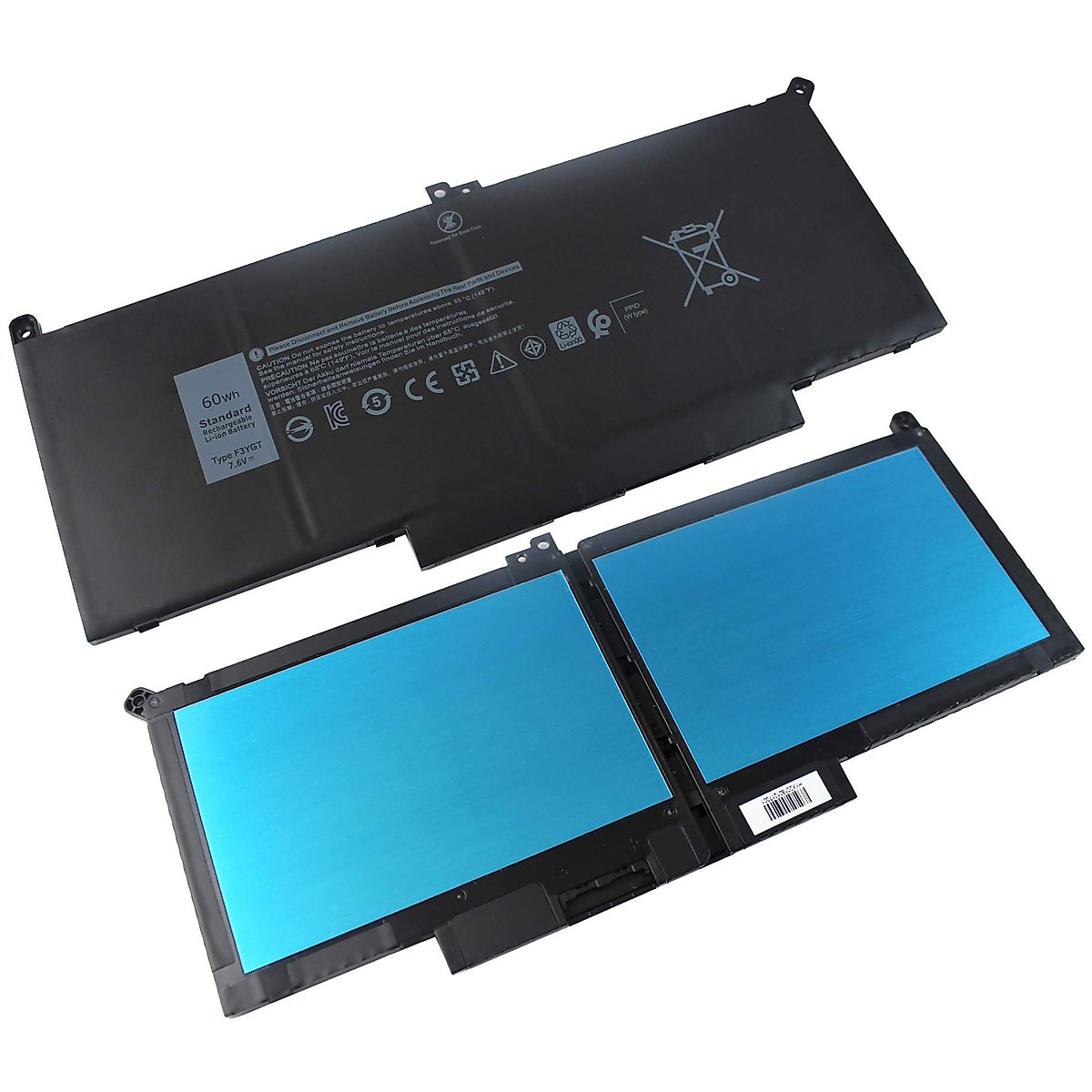 F3YGT f3ygt 7480 DM3WC 60WH Battery for Dell Latitude 12 7000 7280 7290/13 7000 7380 7390/14 7000 7490 P28S P73G E7280 E7290 E7480 E7490 ODM3WC DM6WC 2X39G KG7VF 451-BBYE 453-BBCF 4Cell Laptop