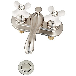 Hardware House Kitchen LLC #136204 Two Handle Lavatory Faucet
