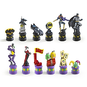 The Noble Collection The Batman Chess Set (The Dark Knight vs The Joker)
