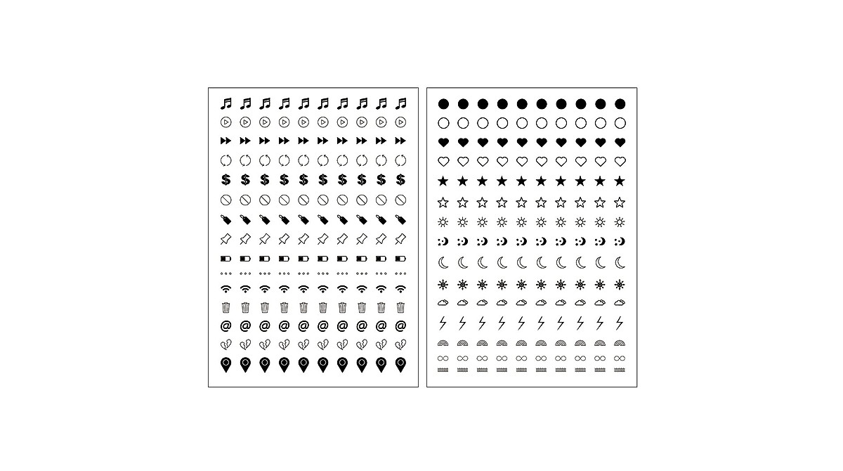 Everjoy Mini Fake Finger Tattoo Stickers - Waterproof Designs