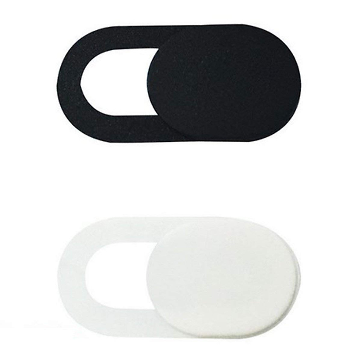 Caczmarek 6pcs Oval Mobile Phone Camera Cover Sticker Webcam Protective Cover Laptop Camera Protective Cover Anti-dust Sliding Cover