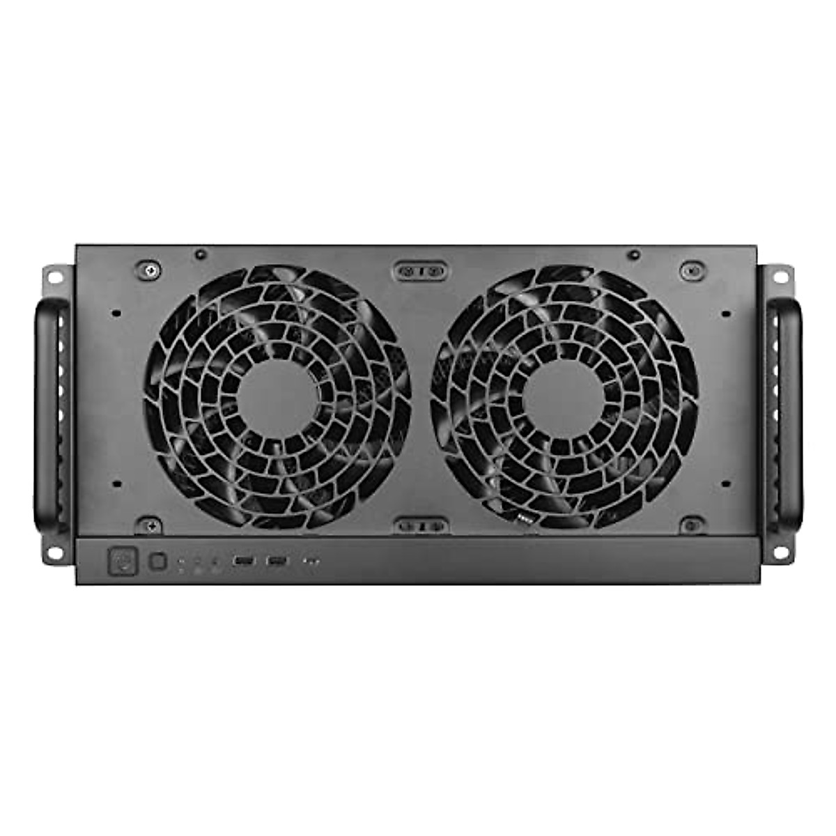 SilverStone Technology RM51 5U Rackmount Server Chassis with Dual 180mm Fans and Enhanced Liquid Cooling Capability, SST-RM51