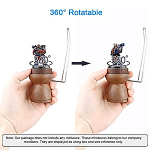 Jucoci Painting Handle for Miniautres Paint Handle Compatible with DND Miniatures, Scale Model, Fantasy Figurines