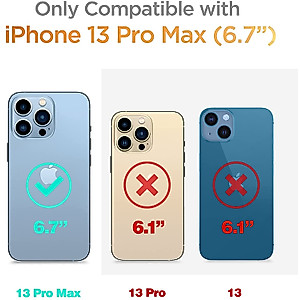 JOYAKI Wallet Case Compatible with iPhone 13 Pro Max,Slim Protective case with Card Holder,PU Leather Kickstand Card Slots Case with a Free Screen Protective Glass for iPhone 13 Promax(6.7")-Rose Gold