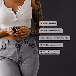 Mad Rabbit Tattoo Balm & Aftercare Cream- Color Enhancement that Revives Old Tattoos, Hydrates New Tattoos, Made With Clean Ingredients + Petroleum Free, Daily Tattoo Lotion Moisturizer & Brightener