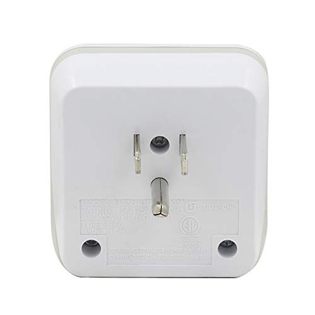 Prime Wire PB802105 1-Outlet Large Appliance Surge Protector with Surge Alarm