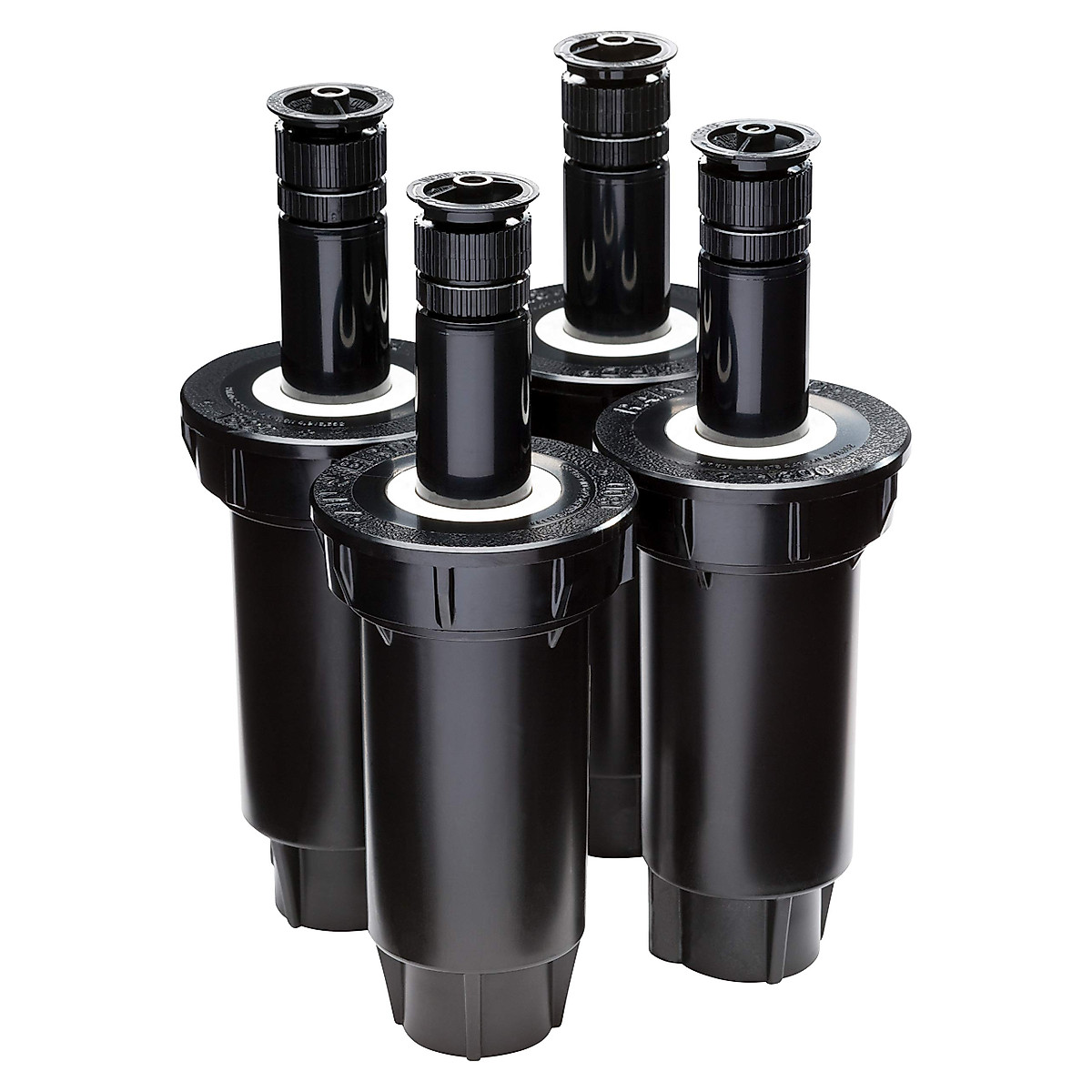 Rain Bird 1802AP4PK Professional Pop-Up Sprinkler, Adjustable 0 - 360° Pattern, 8' - 15' Spray Distance, 2" Pop-up Height, 4-Pack