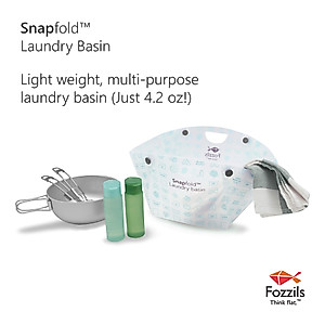 Fozzils Snapfold™ Laundry Basin, Mist, One Size (4225)