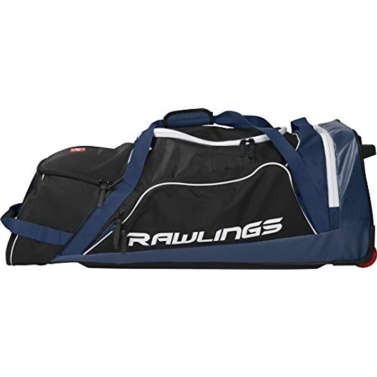 Rawlings | R1502 Wheeled Catcher's Bag | Baseball/Softball | Navy