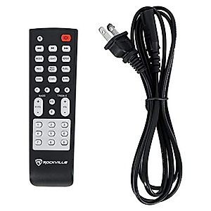 Rockville Rock Party 8 Dual 8" Battery Powered Home/Portable Bluetooth Speaker