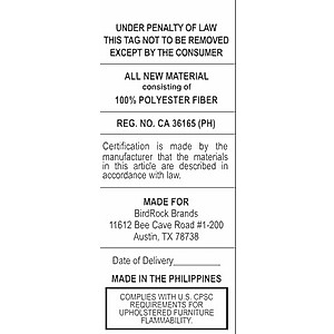 BIRDROCK Home Seagrass Accent Stool - Made of Hand Woven Natural Seagrass - 21 Inch Upholstered Stool for Living Room, Bathroom, Closet, and Bedroom - Modern Rustic Design Seat - Espresso