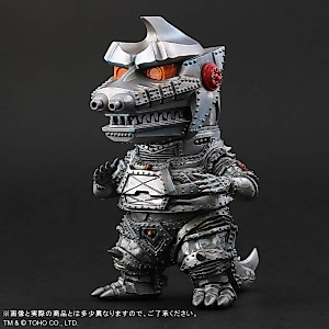 X-PLUS Mechagodzilla 1974 Defo Real Soft Vinyl Statue, Multicolor