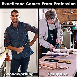 KERYE Mini Hand Saw Woodworking Tools, 6 Inch Japanese Pull Saw with Double Edges of 11/17 TPI, Small Hand Tools Flush Cut Saw for Hardwoods/Softwoods, Light Wood Saw as Gifts for Men/Women-KY05