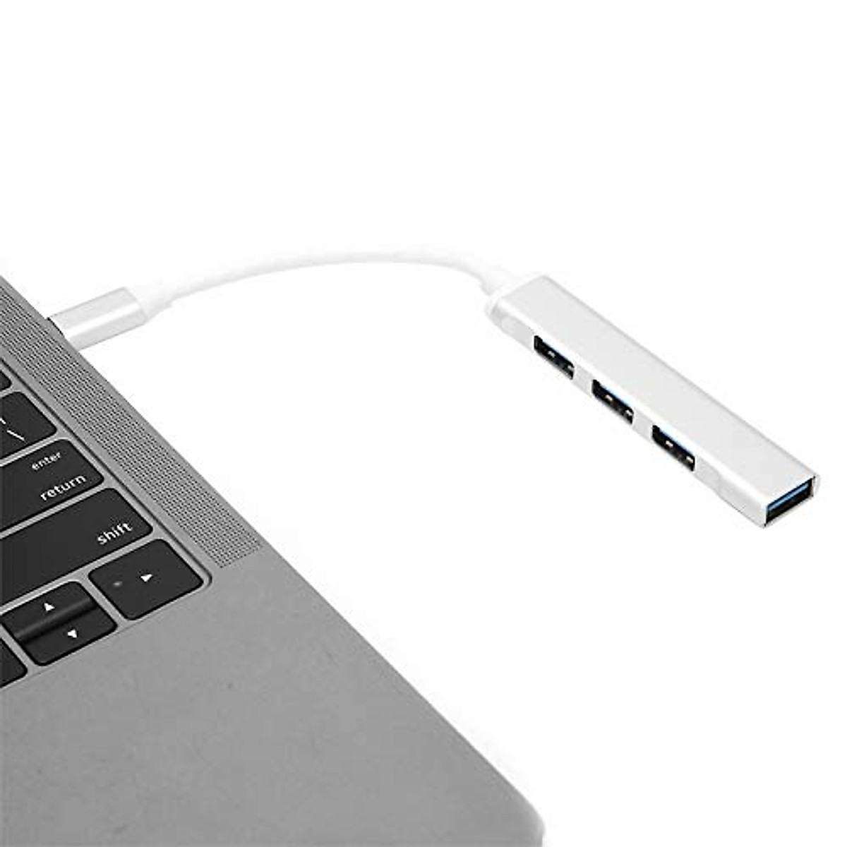 USB C Hub, 4 in 1C to USB OTG Hub Adapter, Portable Docking Station with USB 3.0 & USB 2.0, Multiport Splitter Compatible with Windows XP/Vista/7/8/10/OS/X