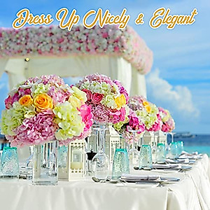 6 Pack Ivory Tablecloths for 6 Foot Rectangle Tables 60 x 102 Inch - 6ft Rectangular Bulk Linen Polyester Fabric Washable Long Table Clothes for Wedding Reception Banquet Party Buffet Restaurant