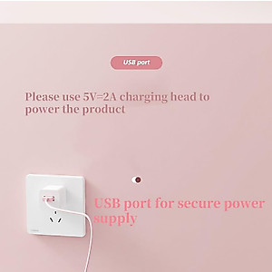 Beverage Warmer for Coffee Tea, Food Warmer, Food Beverage Warmer Warming Trays Fast Heating High Temperature Smart Electric Warmer, Water, Milk, Pizza for Buffets Party Daily Life White