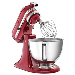 Kitchen Aid Tilt-Head Stand Mixer 4.5 Quart KSM85PBER, Empire Red