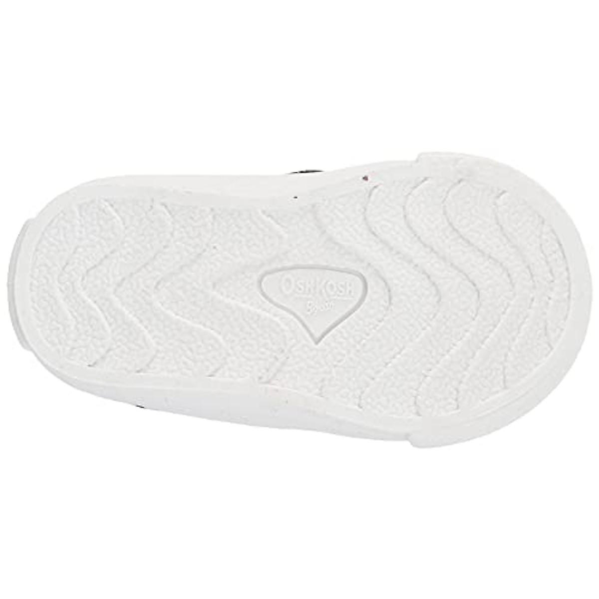 OshKosh B'Gosh Girls Ezma Slip-On Shoe, Navy/White, 10 Toddler