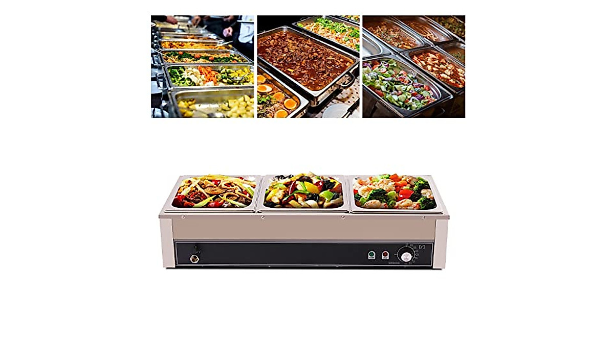 1500W Electric Buffet Warmer - Keep Food Perfectly Warm